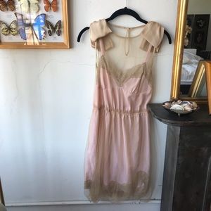 Rodarte for Target | Dresses | Rodarte X Target Tulle Blush Mesh Slip ...